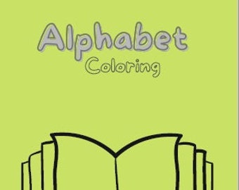 Alphabet Coloring Book - Etsy