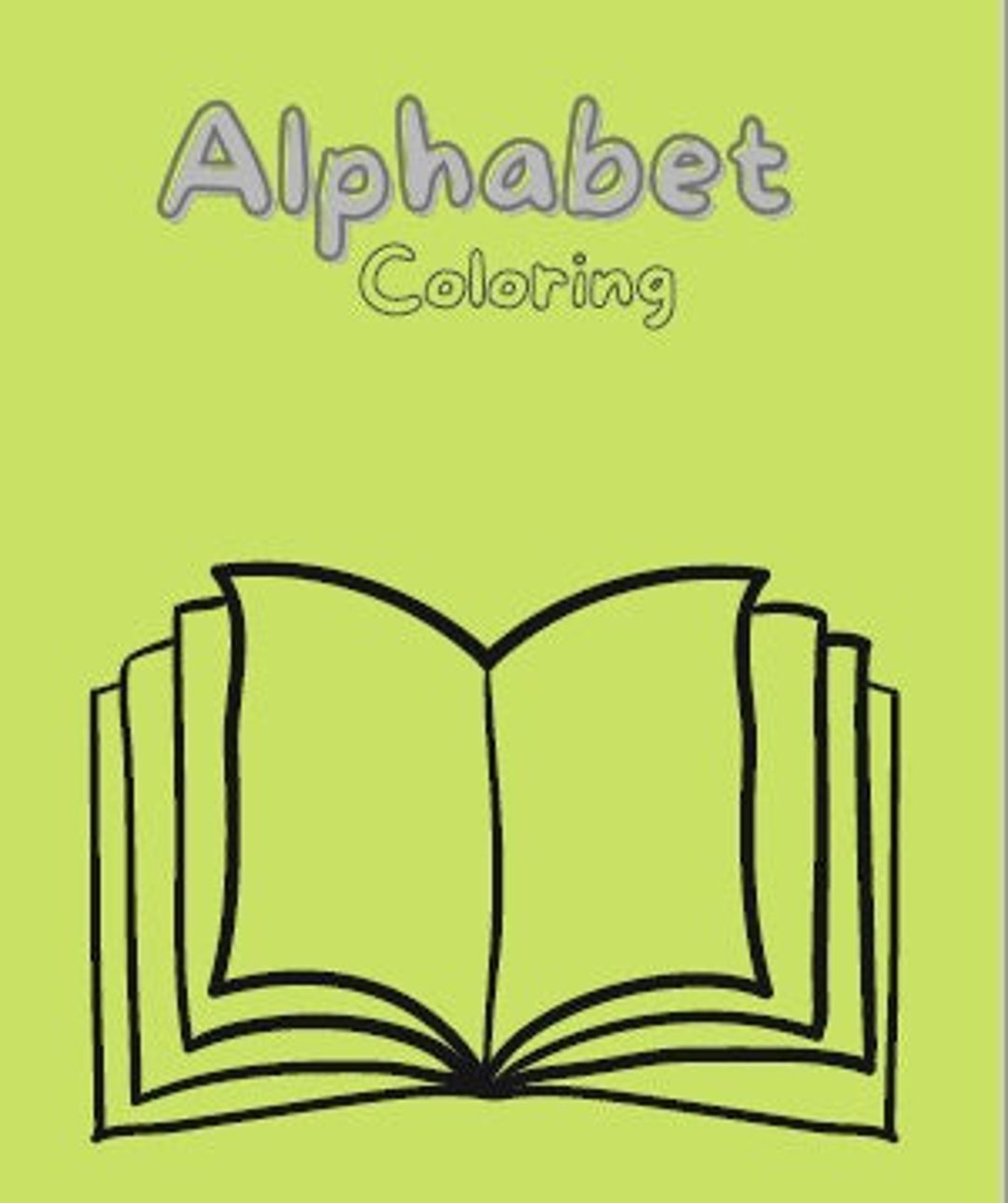 Alphabet Coloring Book - Etsy