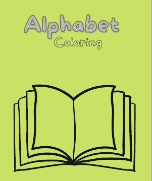 Alphabet Coloring Book - Etsy