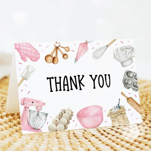 Chef Thank You Card - Etsy