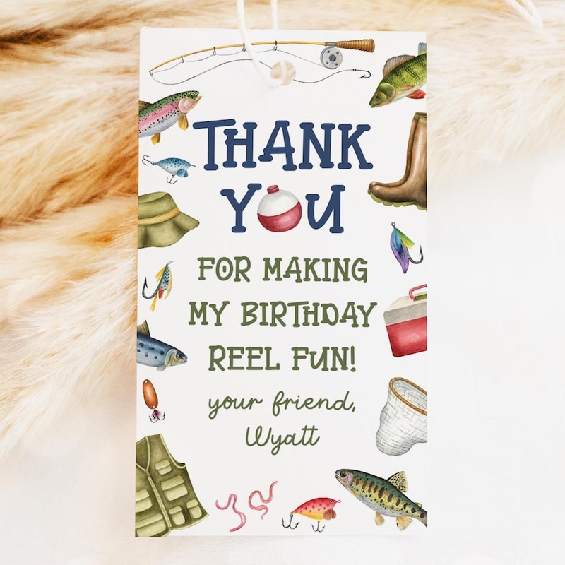 Fishing Themed Gift Tag - 60+ Gift Ideas for 2026