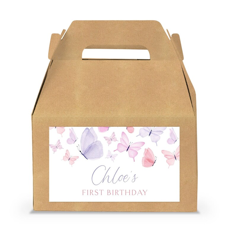 Butterfly Label - Etsy