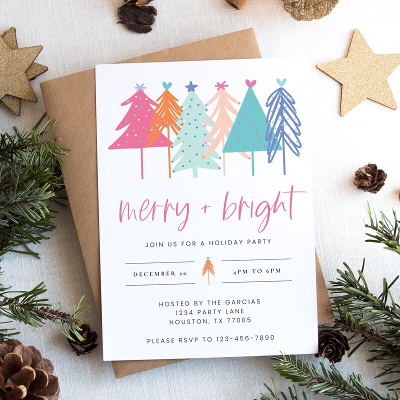 Christmas Invites - Etsy