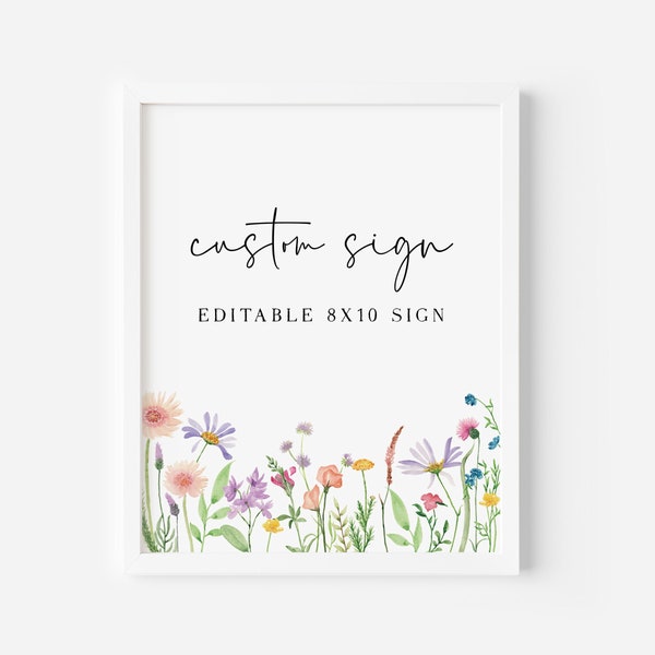8x10 Sign - Etsy