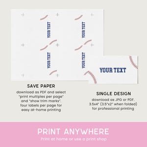 Baseball Food Labels, Baseball Party Buffet Card Tent Card, Rookie Year ...