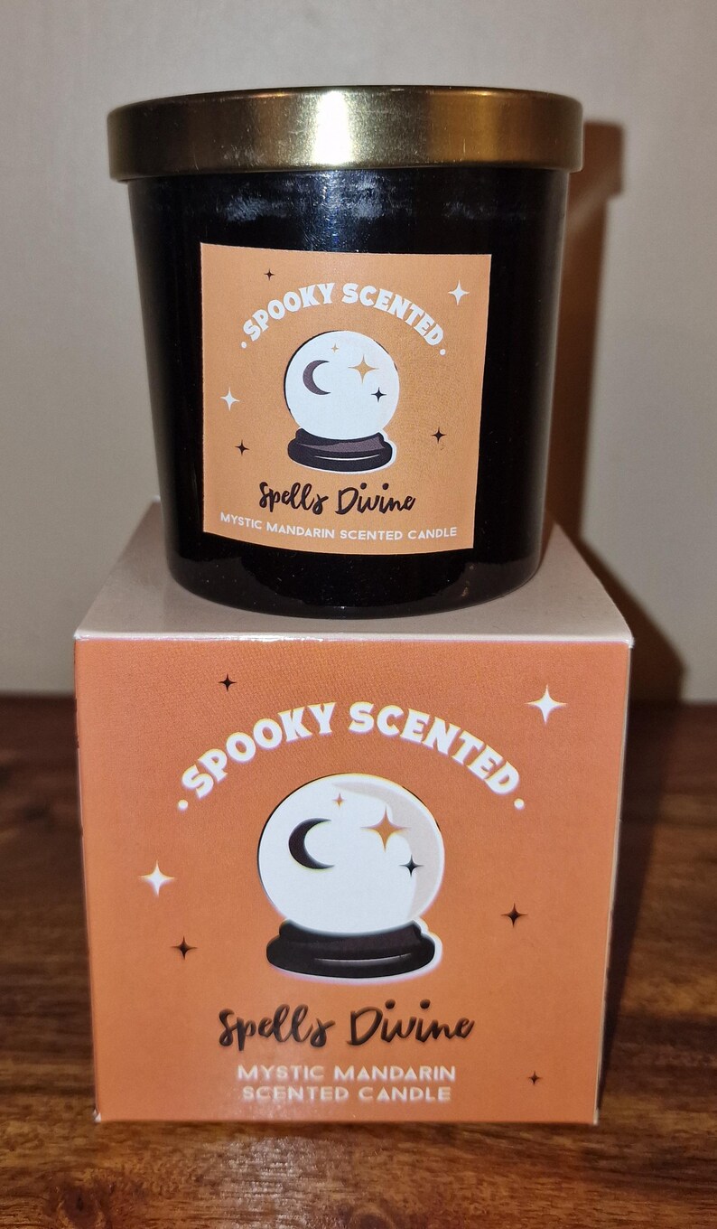 Spells Devine Mystic Mandarin Candle - Etsy