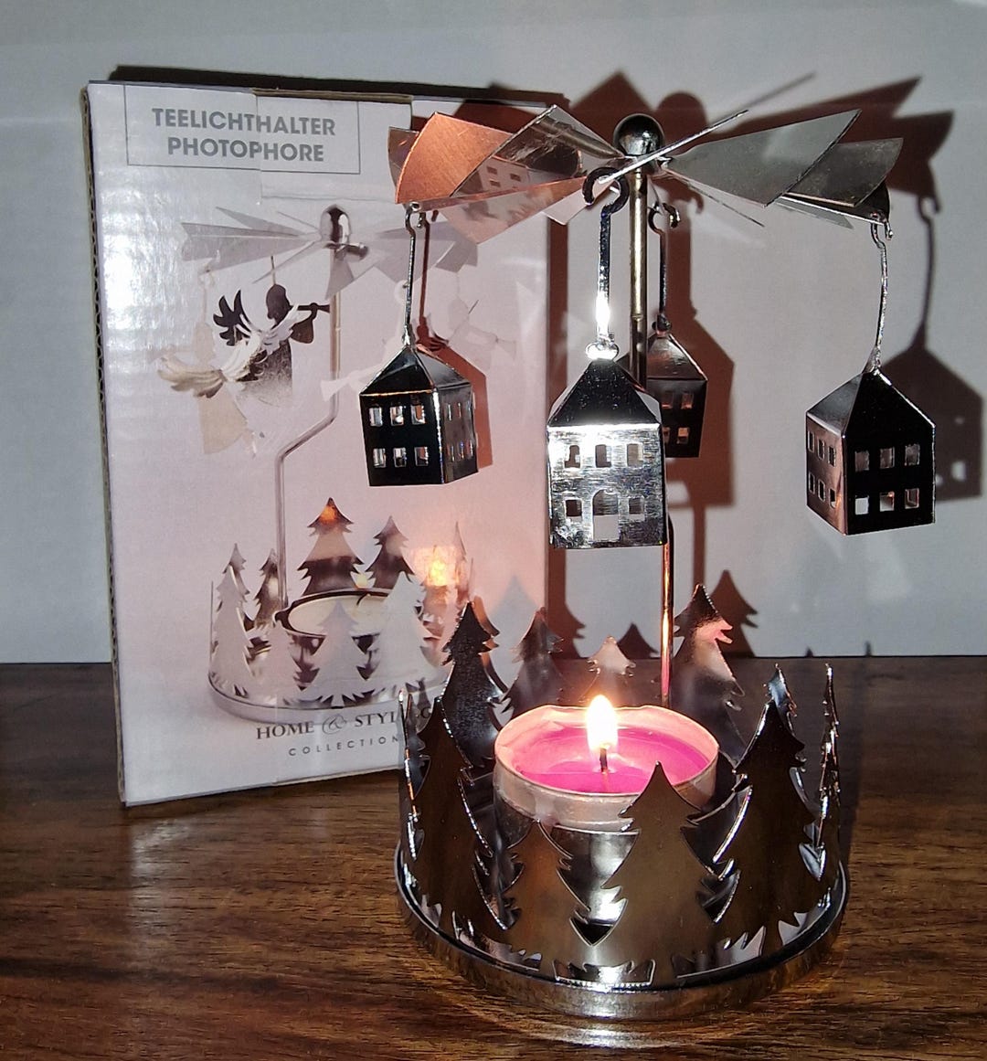 Silver Tealight Carousel - Etsy