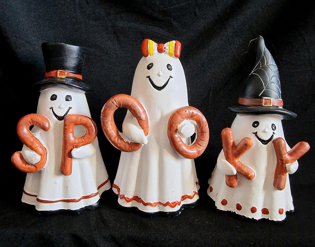 Spooky Ghost Trio - Etsy