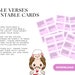 30 Encouraging Bible Verses | Printable Scripture Cards | Christian ...