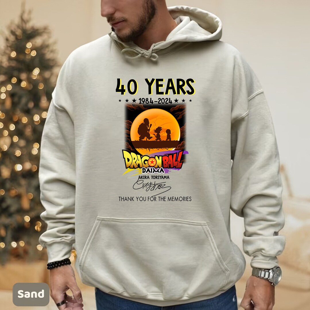 A-kir-a T-ri-ya-ma Dragon Ball Rip Shirt Akira Toriyama Rip 40 Years ...