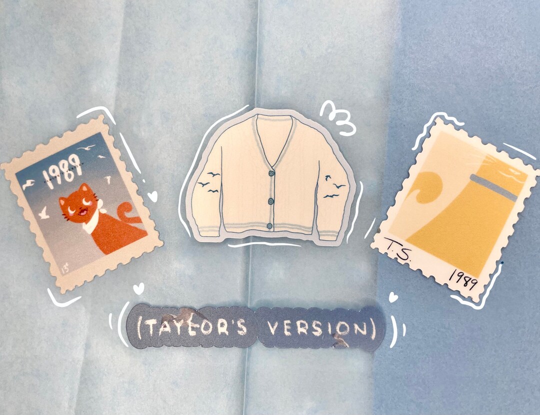 1989 Era Handmade Sticker Bundle - Etsy