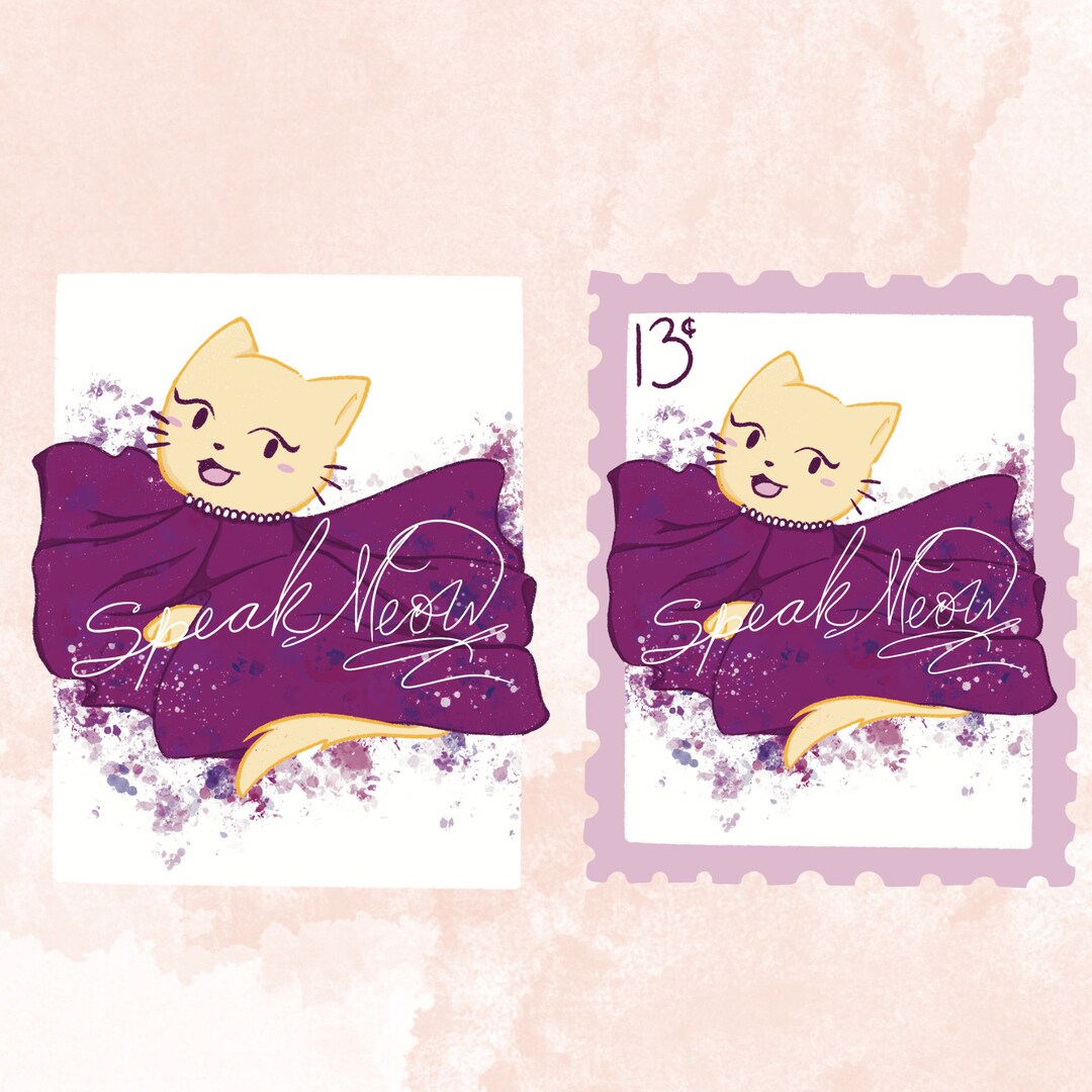 Pawlor Swift Cat Eras Speak Meow Transparent PNG Digital Download TS - Etsy