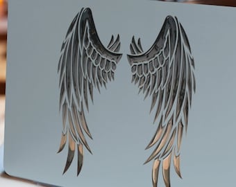 Angel Wings With Gold Halo Decal Sticker - Etsy