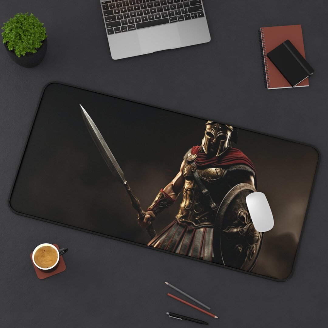 Ares Greek God Desk Mat Mousepad Computer Gamer Gift - Etsy