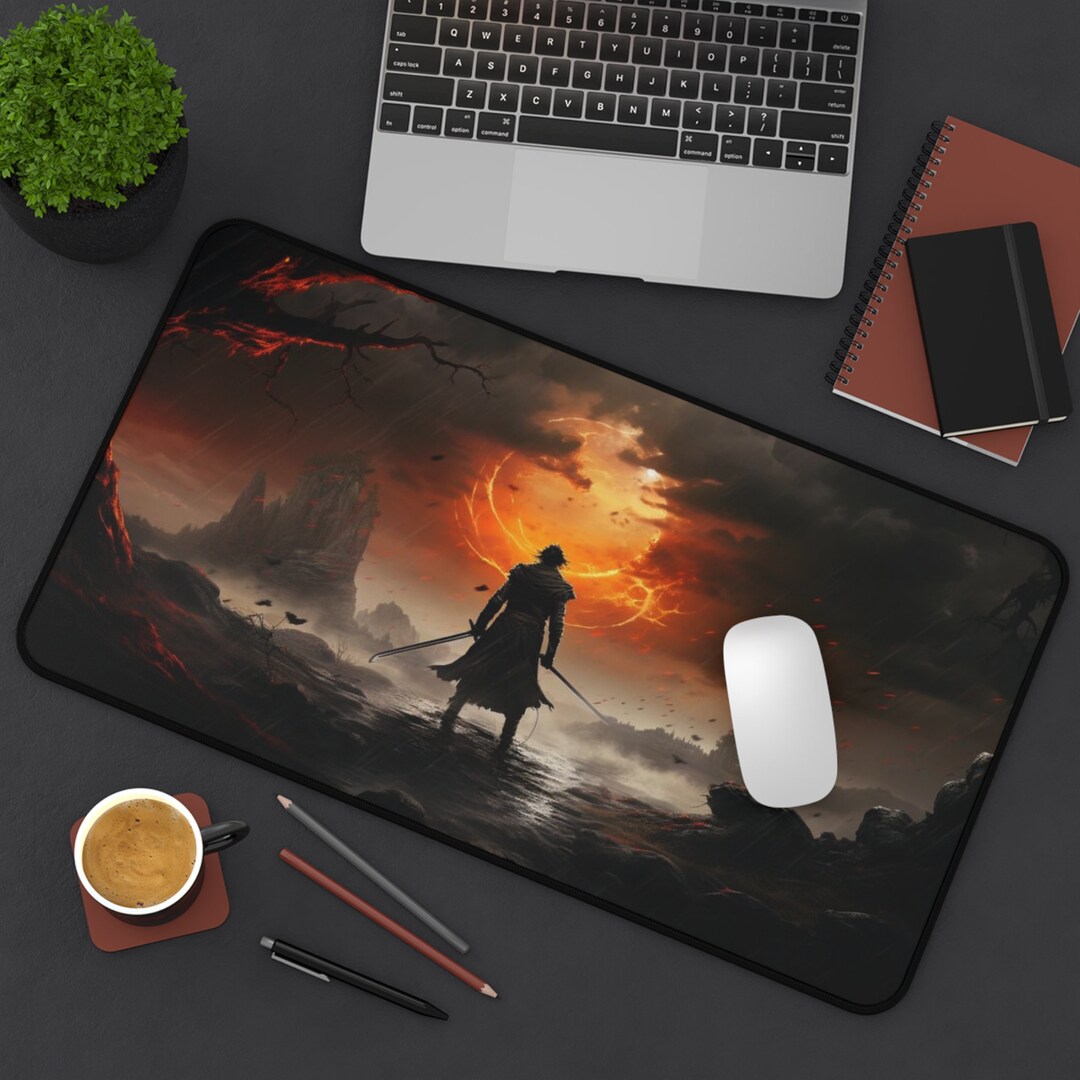 Ronin Samurai Lone Warrior Desk Mat Mousepad Computer Gamer Gift - Etsy