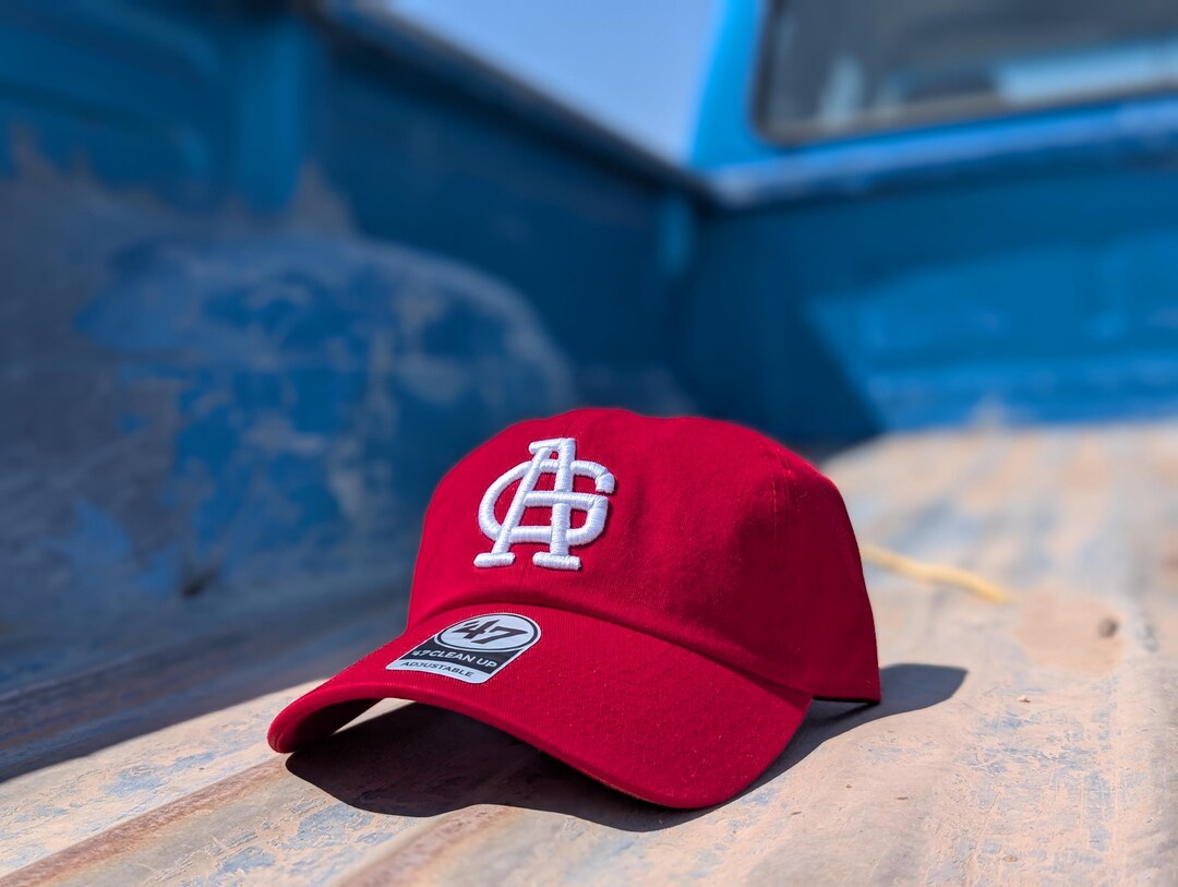 Custom Embroidered Interlocking Monogram Hat | Collegiate Style | '47 ...