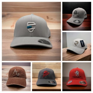 3D Embroidery for Hats Using Your Design! - Etsy