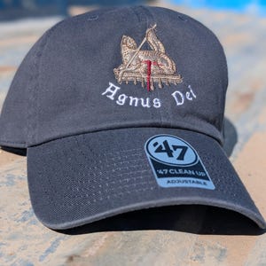 Christian Hat Embroidered With Agnus Dei - Etsy