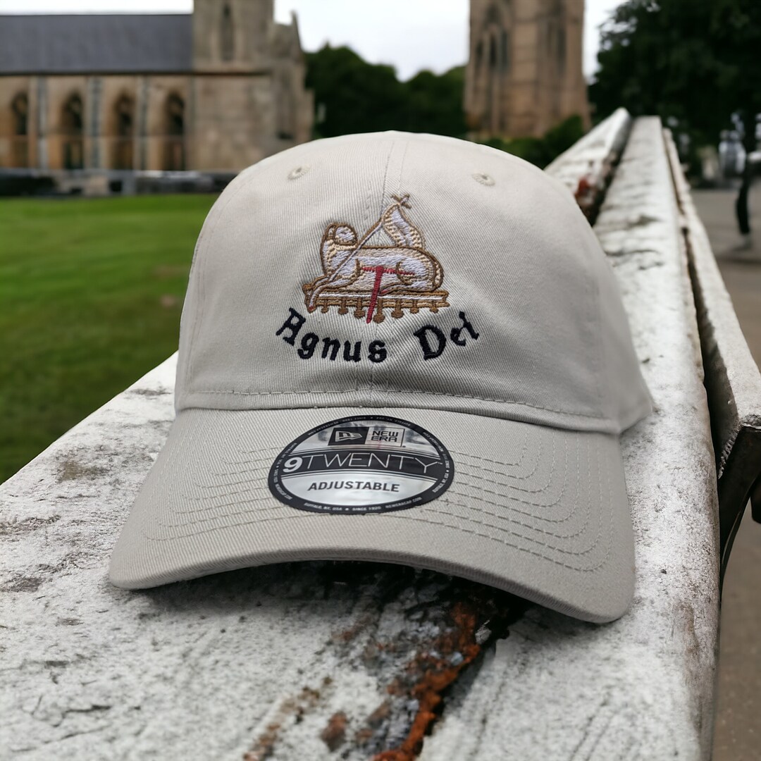 Christian Hat Embroidered With Agnus Dei - Etsy
