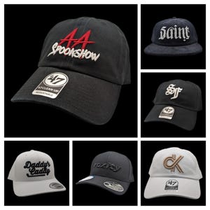 3D Embroidery for Hats Using Your Design! - Etsy