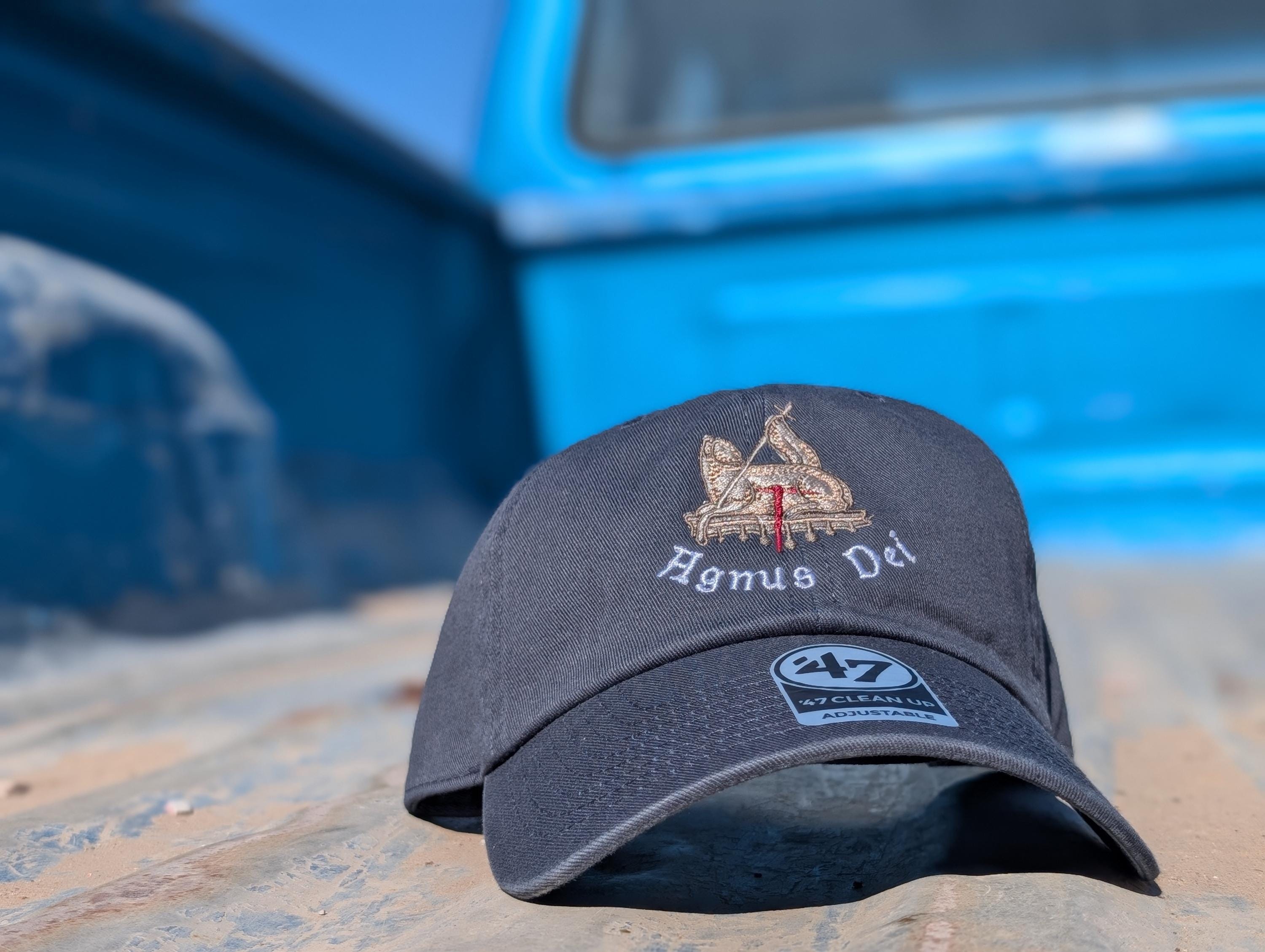 Christian Hat Embroidered With Agnus Dei - Etsy