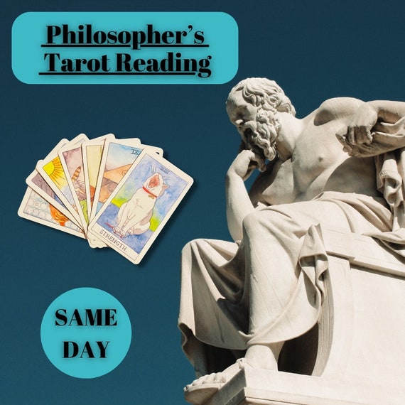 Philosophers Tarot Reading Tarot Cards Same Day Reading - Etsy