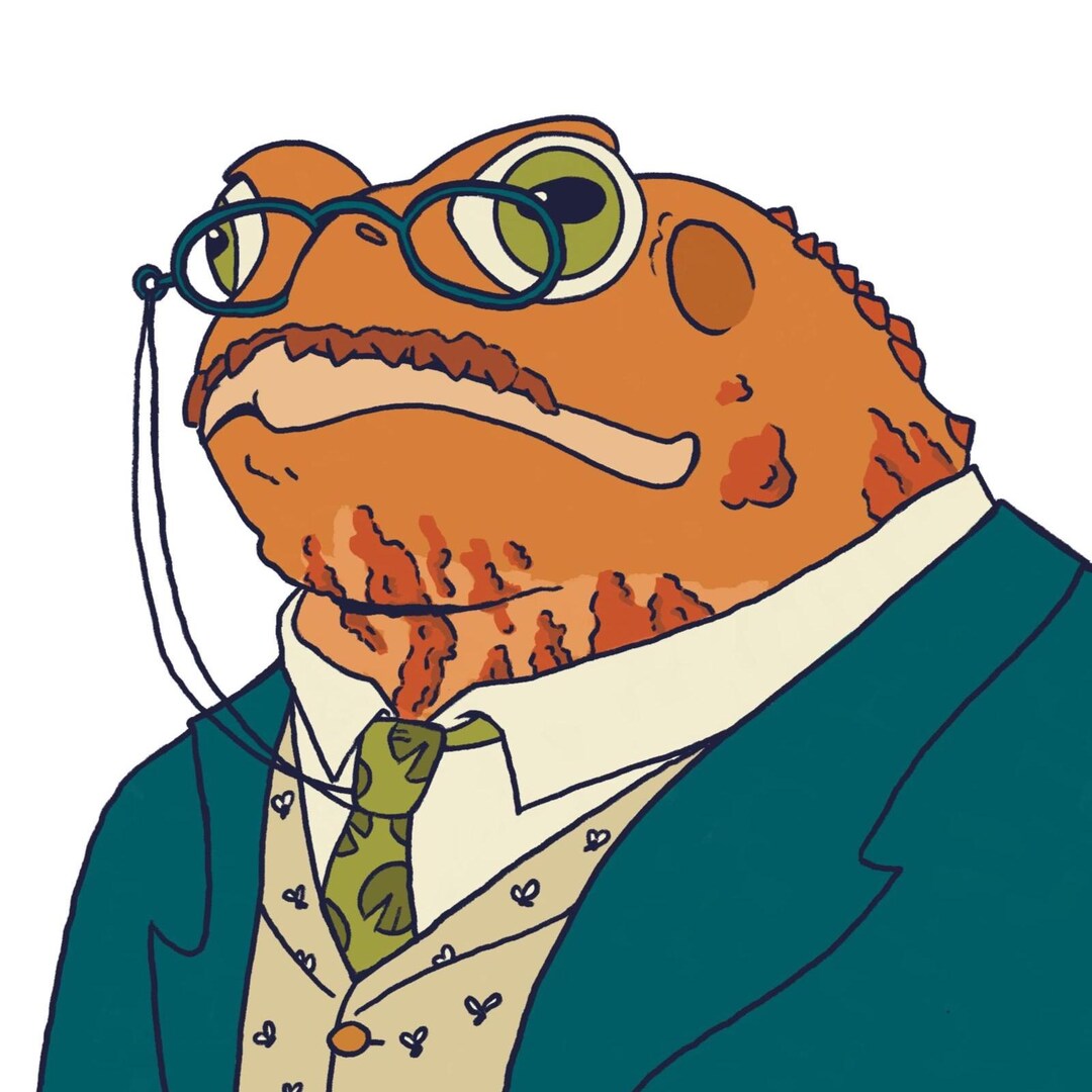 Presidential Frog - Toady Roosevelt - Etsy