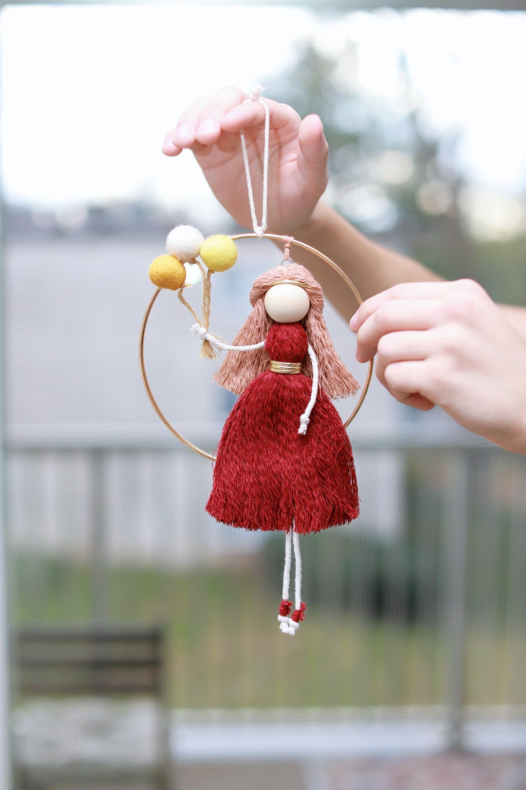 Macrame Doll Macrame People Wall Hanging Macrame Wall - Etsy