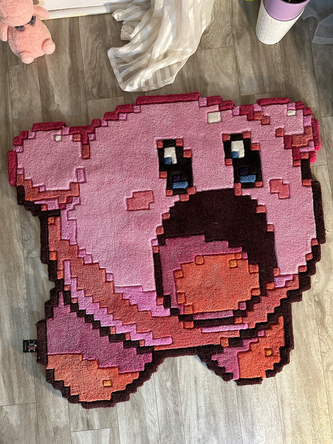 Cute Pixel RUG // Custom Anime Rug // Gamer Rug // Aesthetic Home Decor ...