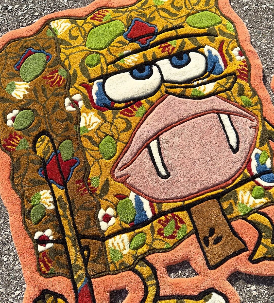 CAVEGAR Rug // Custom Anime Rug // Cartoon Rug // Aesthetic Home Decor ...