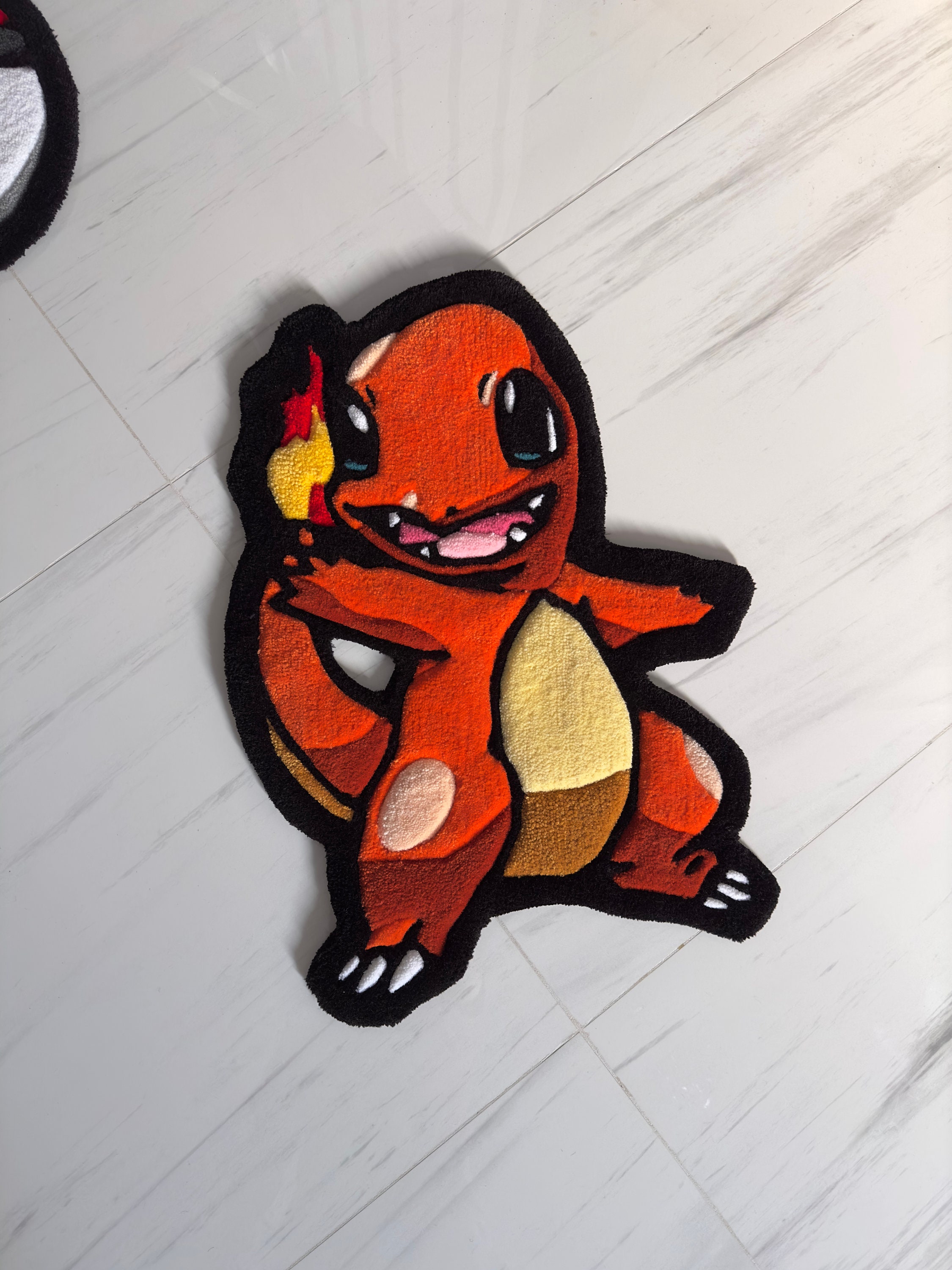 Charmander Custom Rug / Handmade Pokemon Rug - Etsy