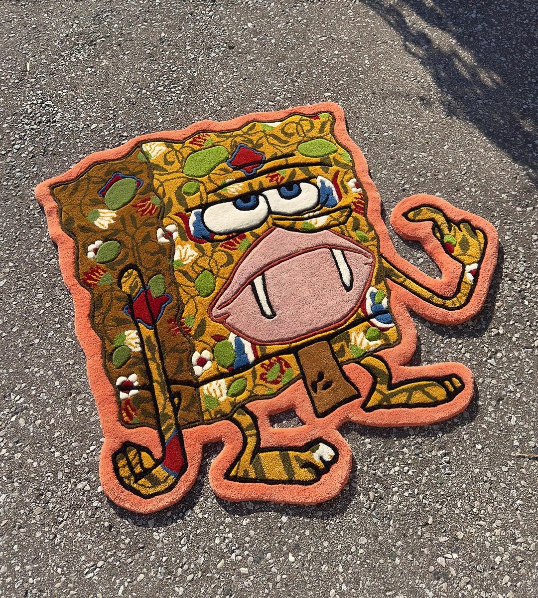 CAVEGAR Rug // Custom Anime Rug // Cartoon Rug // Aesthetic Home Decor ...