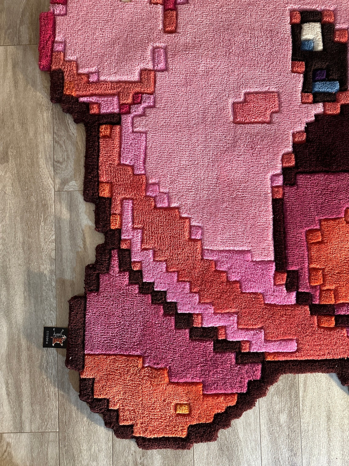 Cute Pixel RUG // Custom Anime Rug // Gamer Rug // Aesthetic Home Decor ...