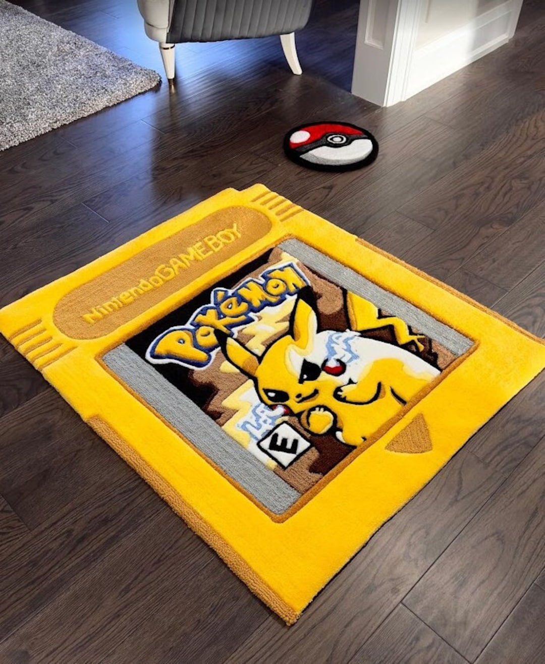 Pokemon Yellow Handmade Custom Rug - Etsy