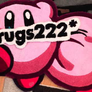 Cute Custom Rug // Custom Anime Rug // Gamer Rug // Aesthetic Home ...