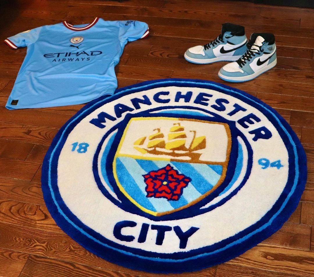 SOCCER/FOOTBALL TEAM Custom Rug // Custom Team Rug // Sports Fan Rug ...