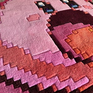 Cute Pixel RUG // Custom Anime Rug // Gamer Rug // Aesthetic Home Decor ...