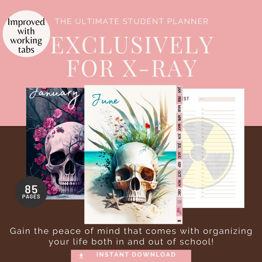 Rad Life Digital or Printable Student Planner - Ultimate Tool for the ...