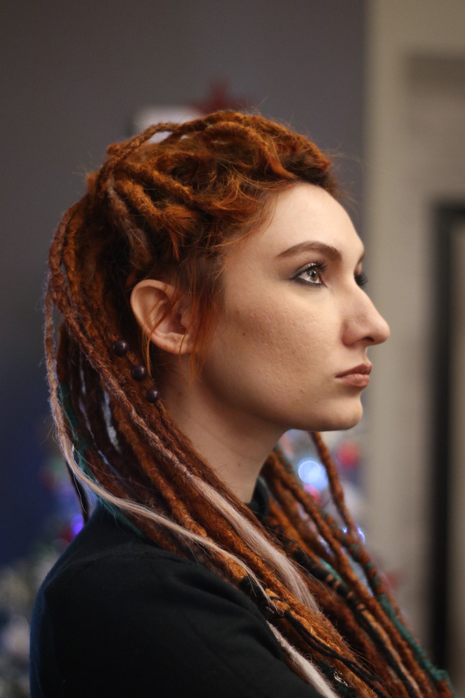 Ginger Viking Dreadlocks Crochet Full Set Decorate Locs With - Etsy