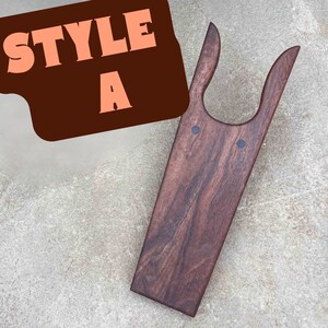 Wood Boot Puller Walnut Boot Jack Rodeo Barrel Racer Boot Grabber ...