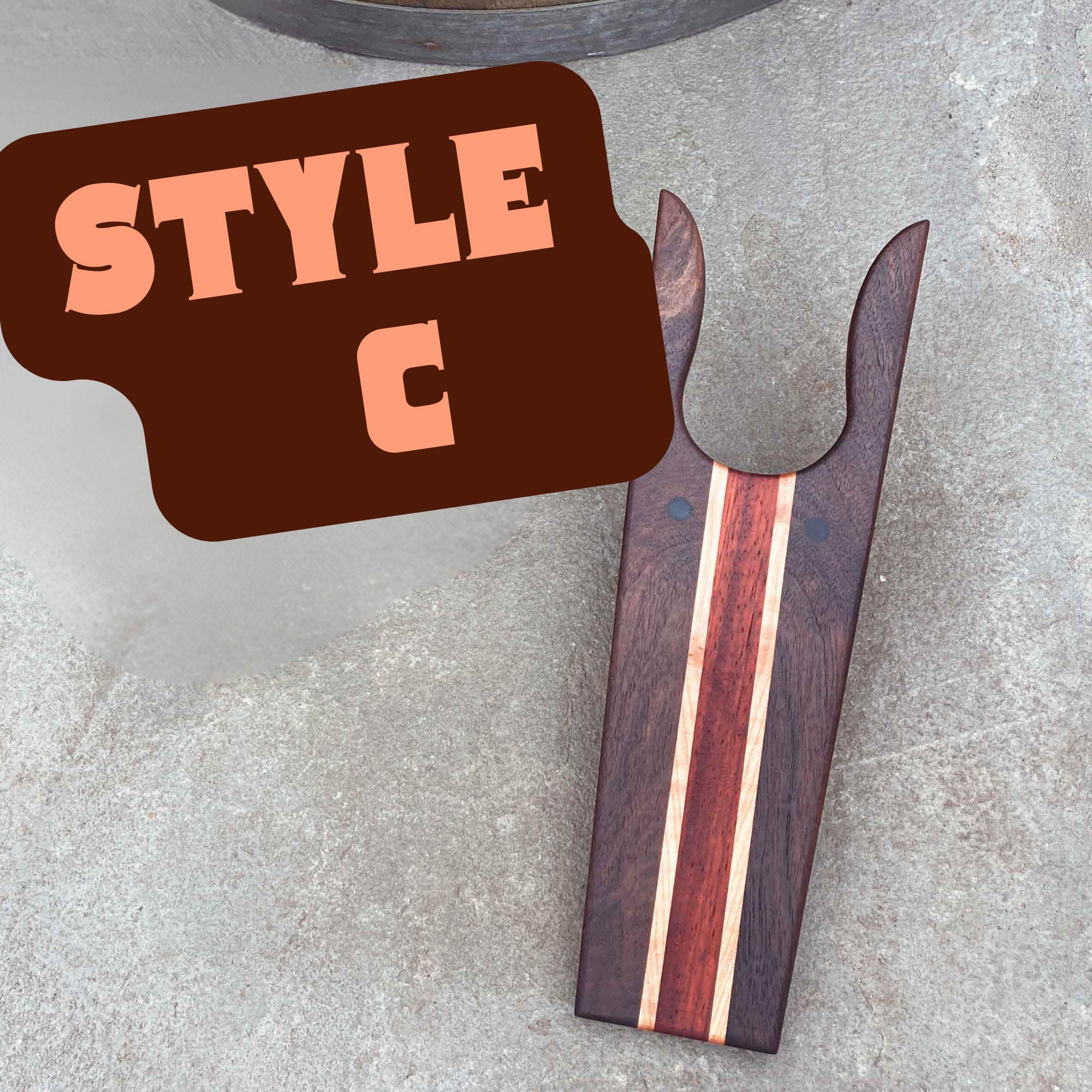 Wood Boot Puller Walnut Boot Jack Rodeo Barrel Racer Boot Grabber ...