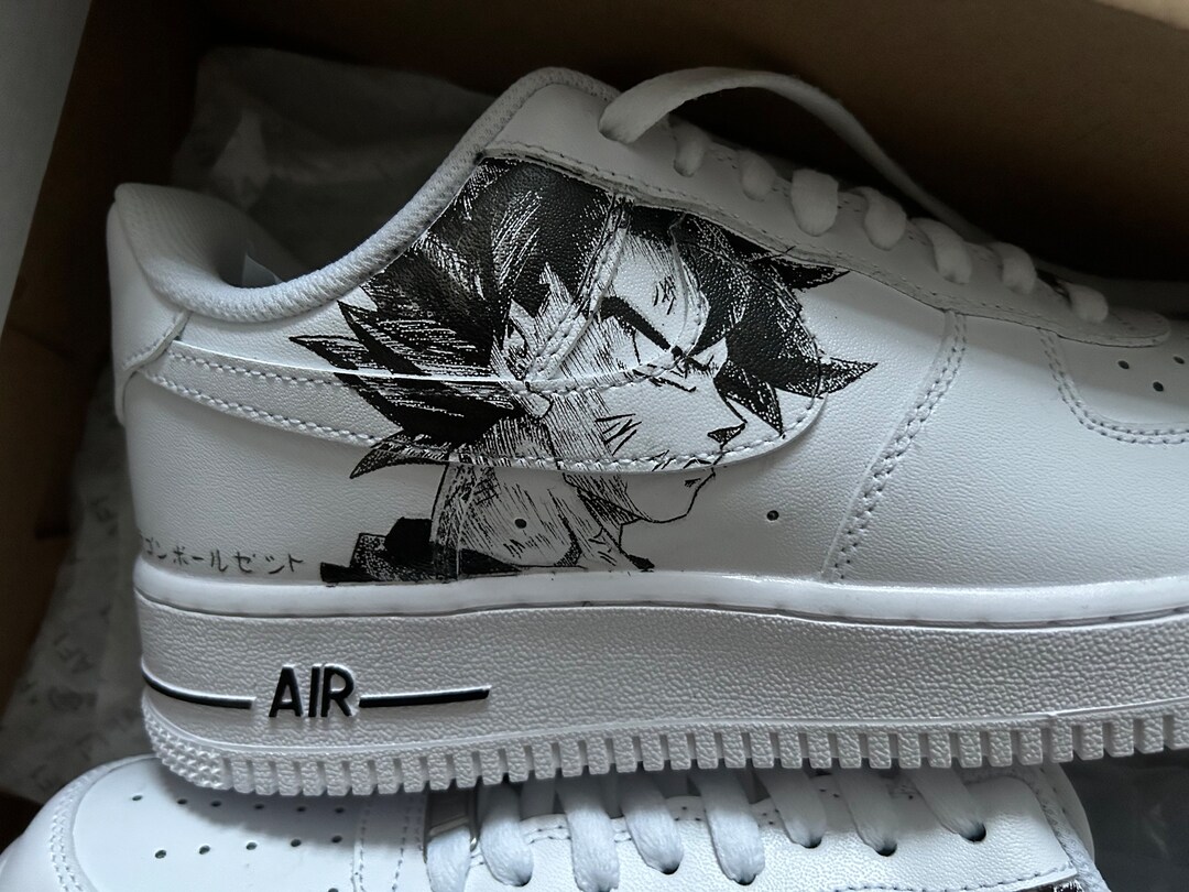 Custom Anime Air Force 1’s (goku X Vegeta) - Etsy