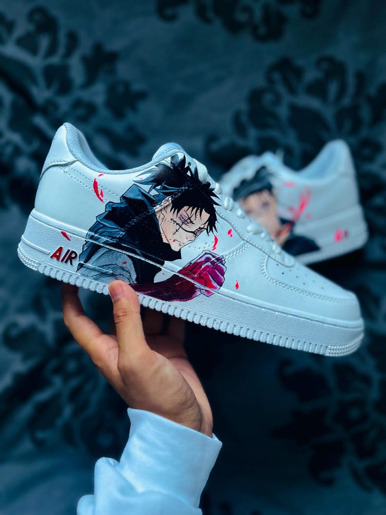 JJK Custom Anime Air Force 1’s (choso) - Etsy