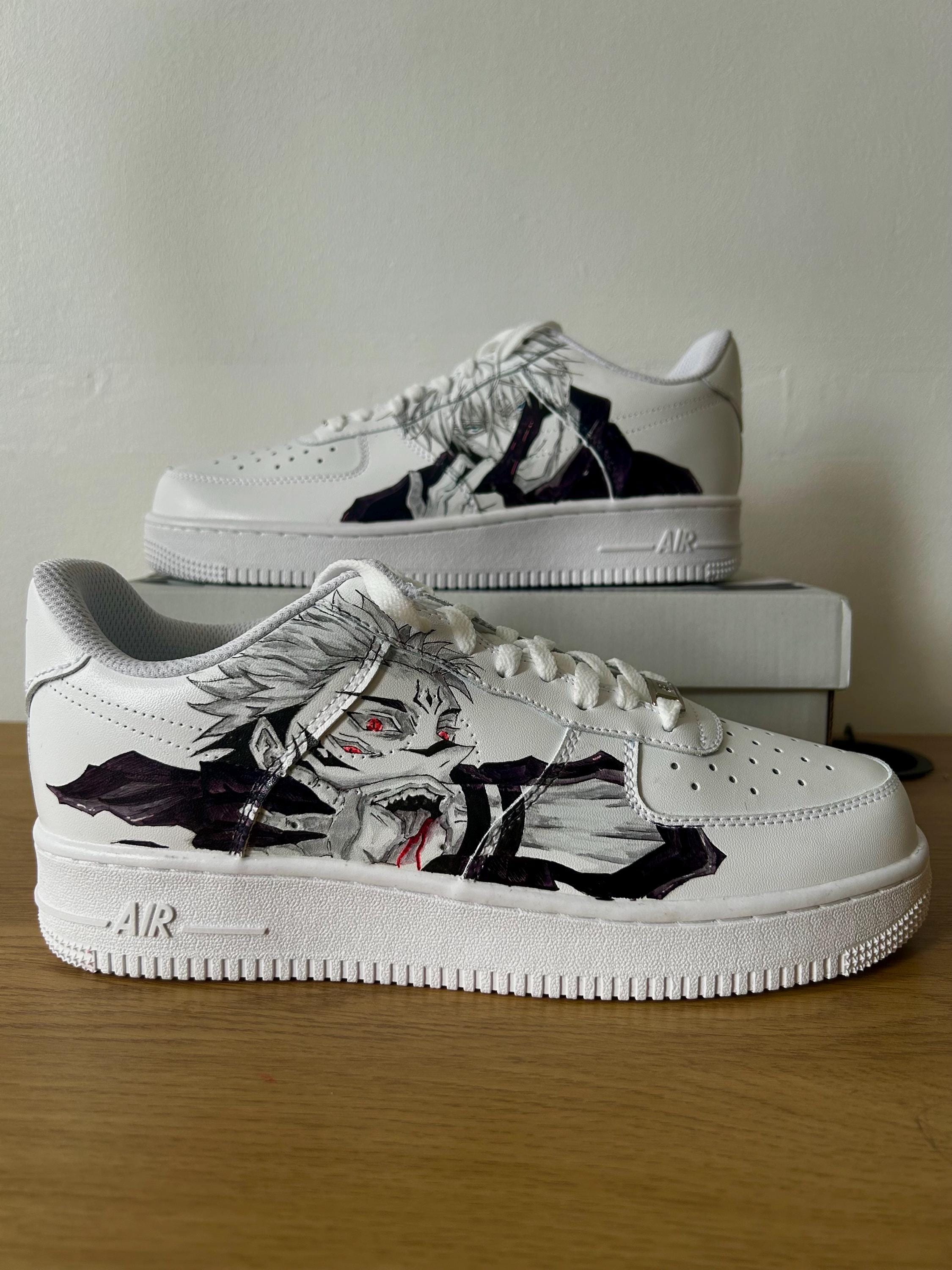 Custom Anime Air Force 1’s (gojo X Sukuna) - Etsy