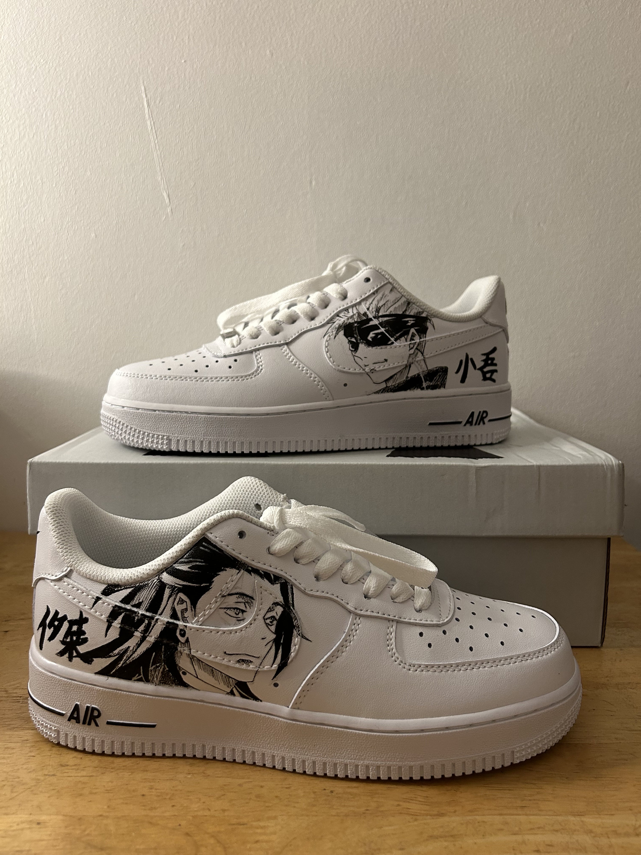 Custom Anime Air Force 1s gojo X Geto - Etsy