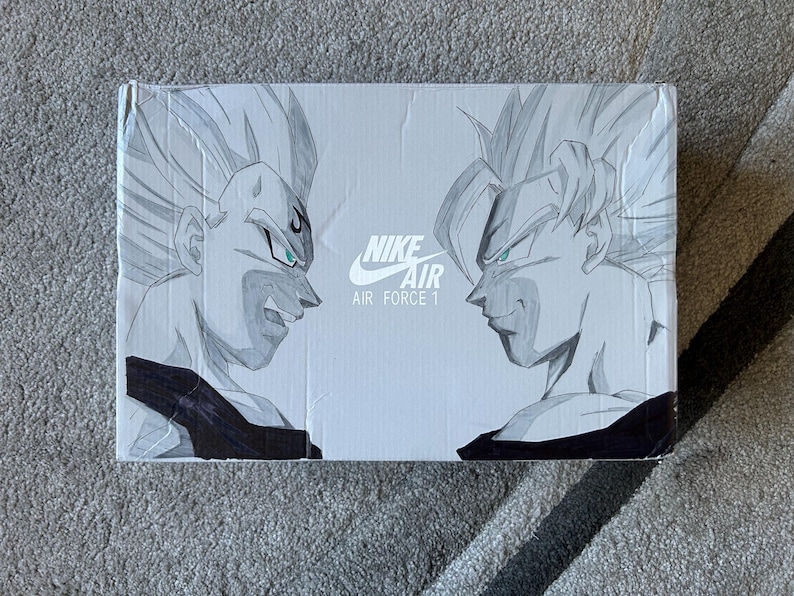 Custom Anime Air Force 1’s (goku X Vegeta) - Etsy
