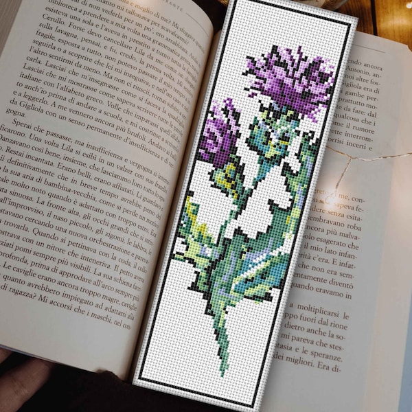 Thistle Bookmark - Etsy