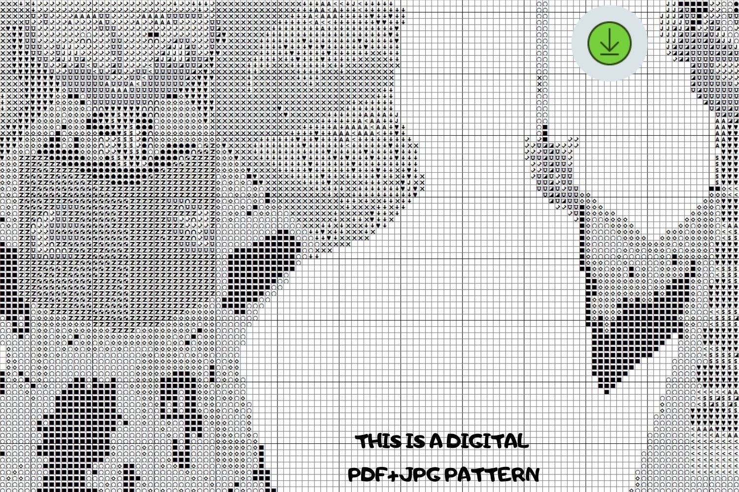 Tie Dye Cross Stitch Pattern PDF Rainbow LGBT - Etsy
