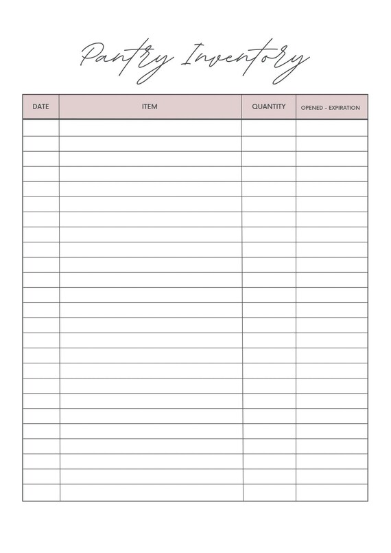 Custom Tracker Printables | Etsy