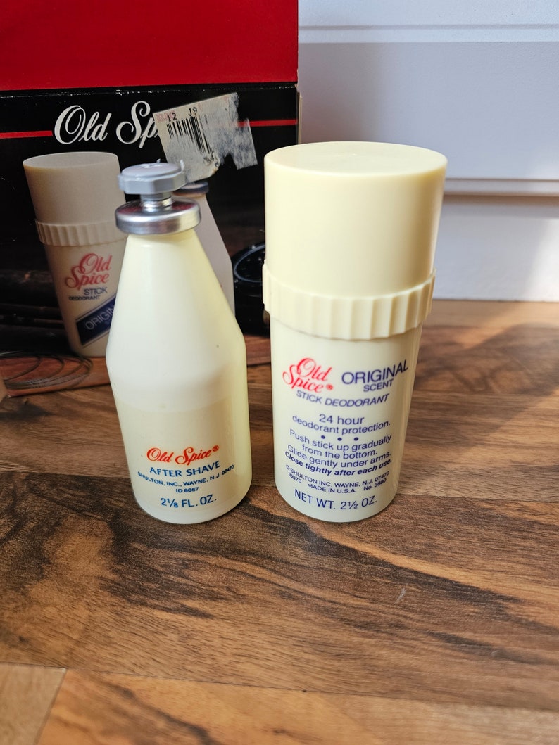 Vintage 80s/90s Deadstock Old Spice After Shave Shaving Cream and ...